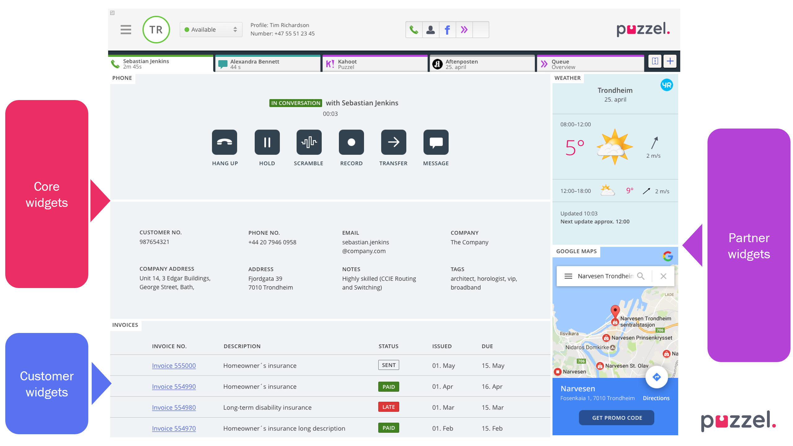 New Agent Application | Puzzel Help Centre